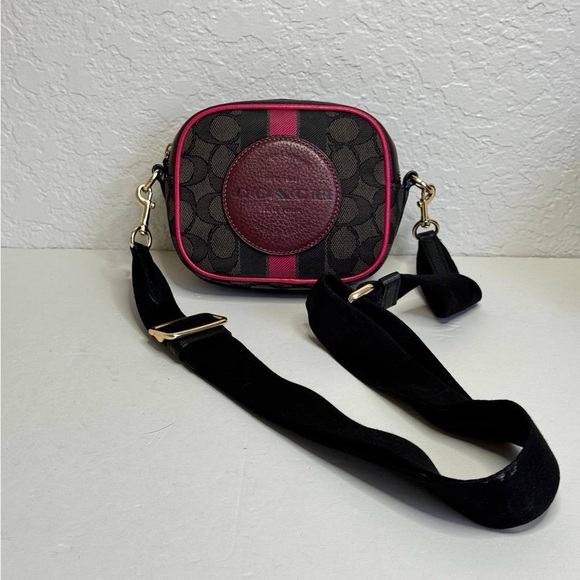 Coach | Bags | Coach Mini Dempsey Camera Bag In Signature Jacquard With ...